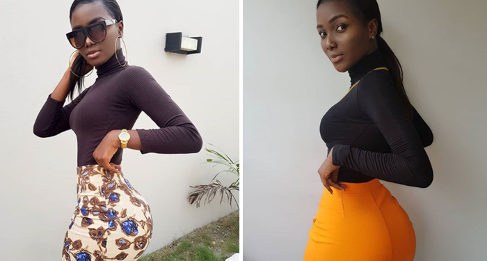 Meet Nigerian Lady, Precious, whose figure is turning guys' head on ...