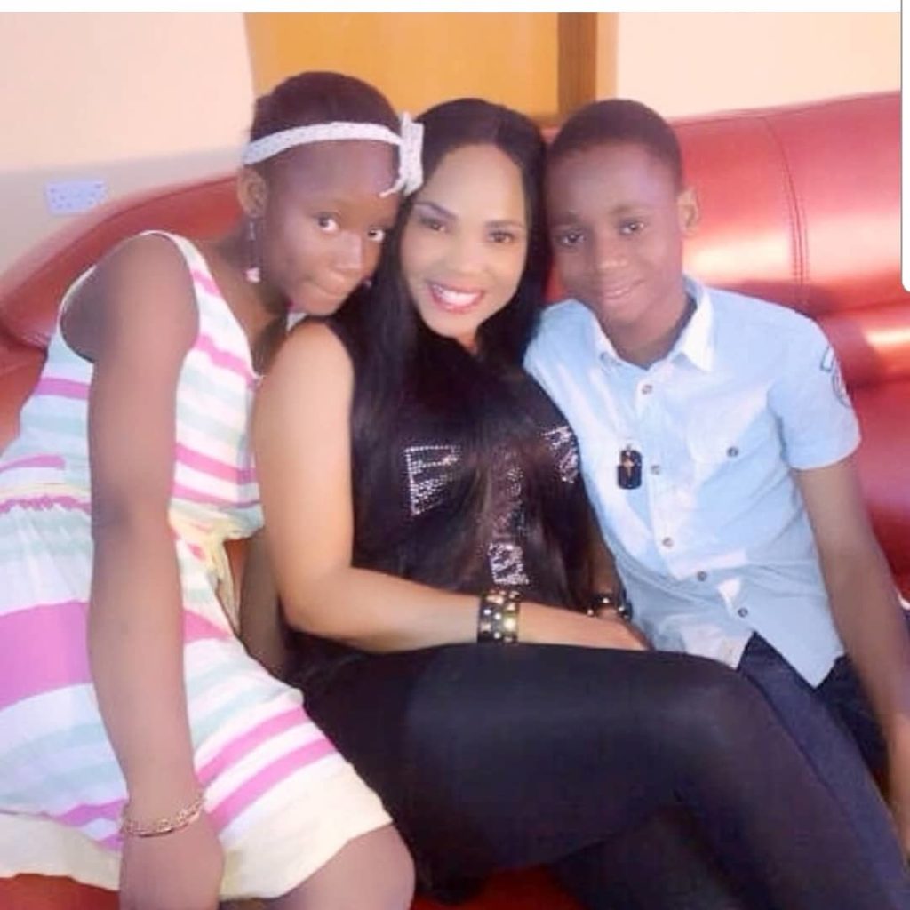 7 Photos That Prove Iyabo Ojo Is Playing The Mother And Father Role To ...