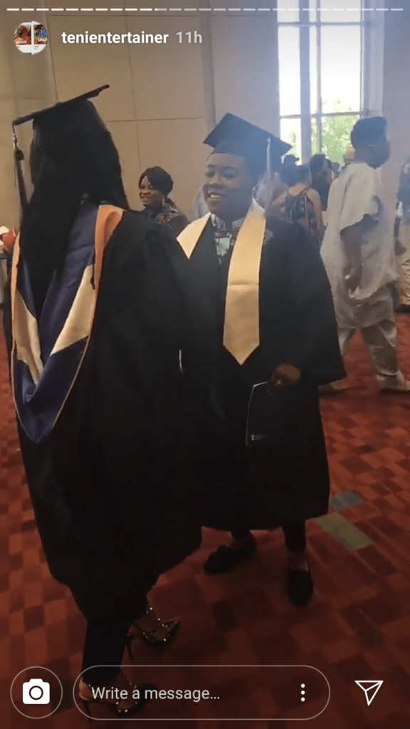 PHOTOS: Nigerian singer Teni graduates from the University of Georgia ...