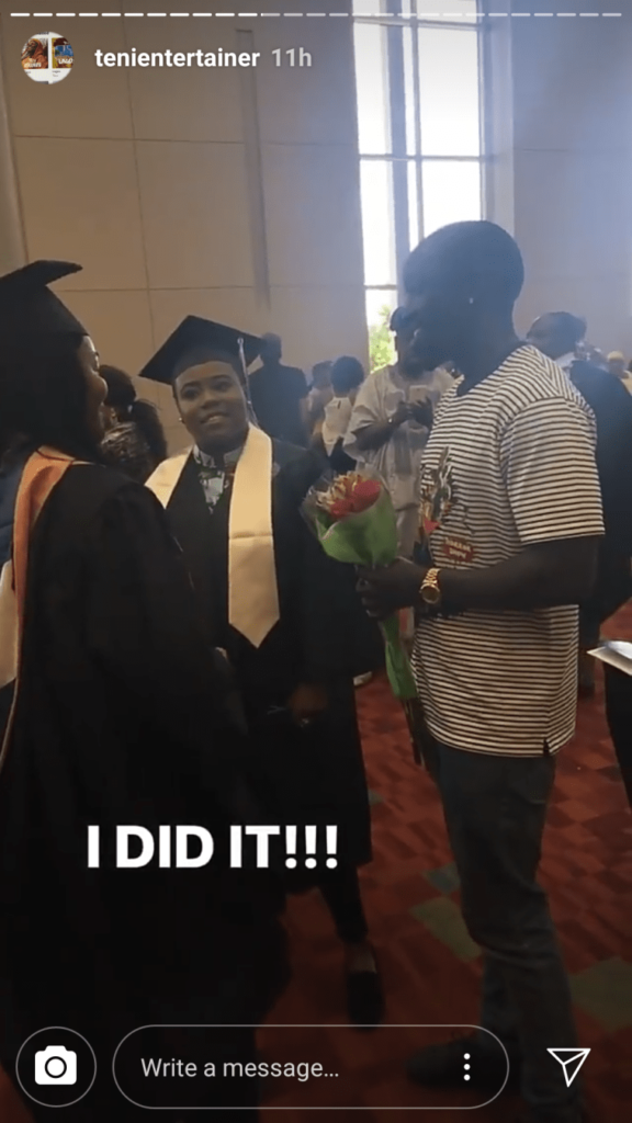 PHOTOS: Nigerian singer Teni graduates from the University of Georgia ...