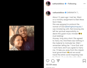 Gospel singer, Nathaniel Bassey and wife, Sarah celebrate 7th wedding ...