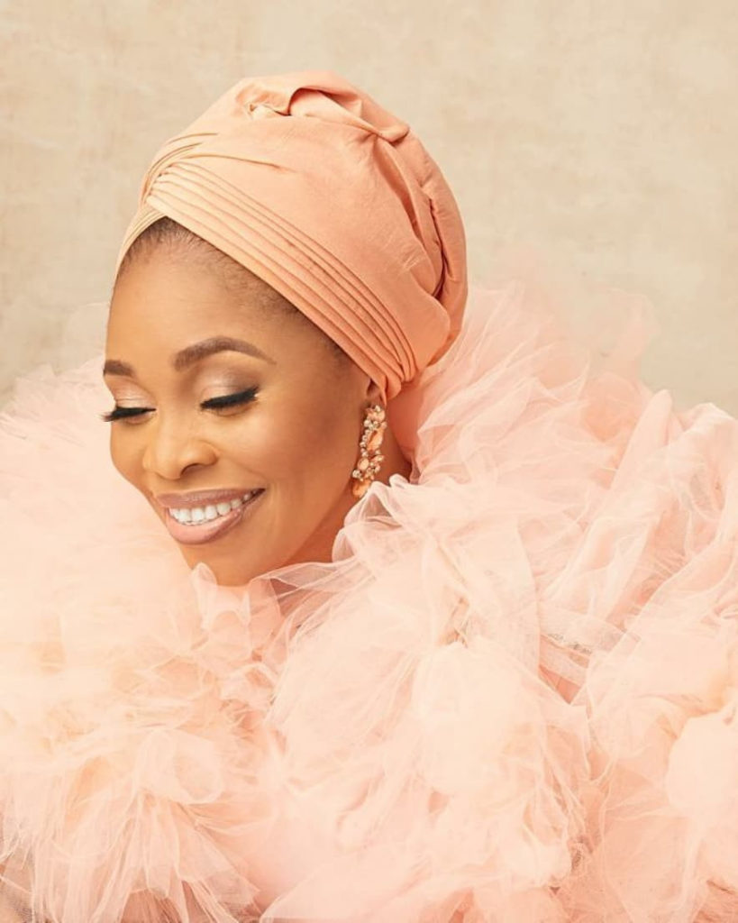 Gospel artiste, Tope Alabi shares stunning new photos as she turns 50
